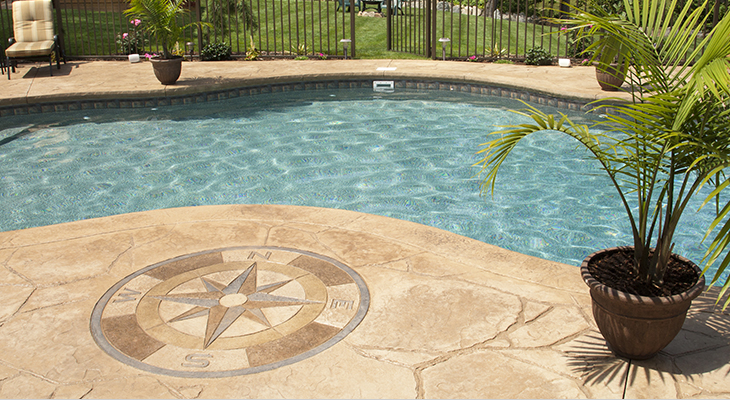 Concrete Resurfacing For Pool Decks and Driveways - Wizard Concrete